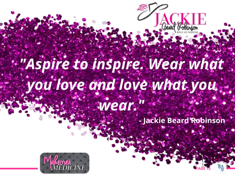 Makeover Reality Show | About | Jackie Beard Robinson