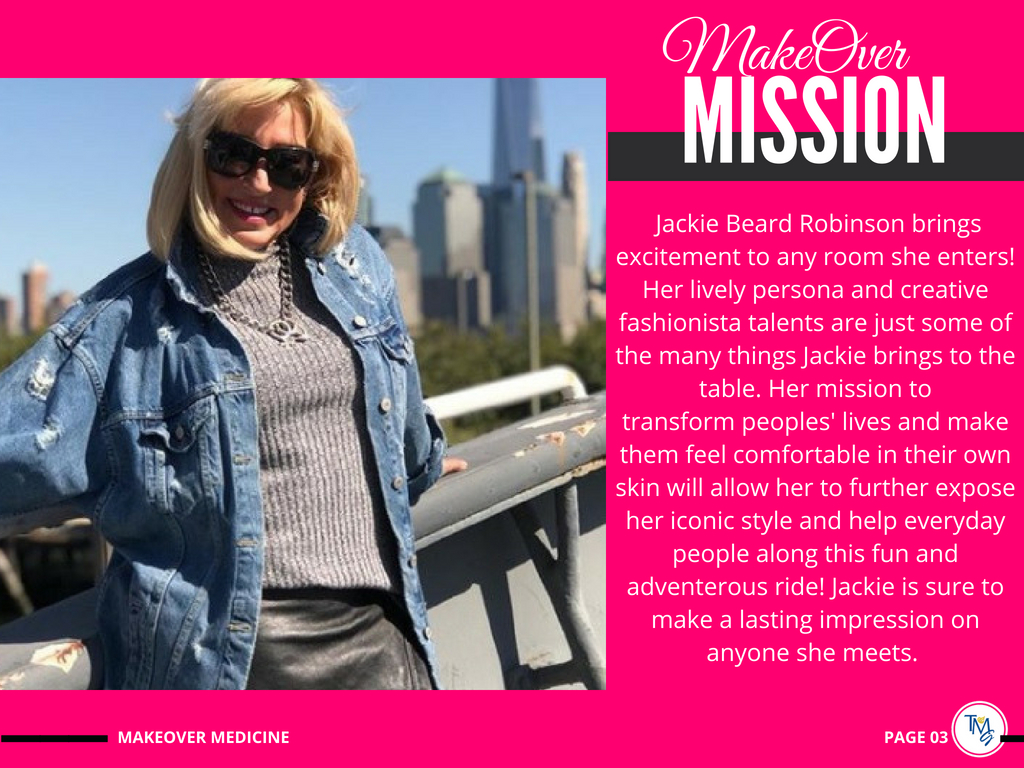 Makeover Reality Show | About | Jackie Beard Robinson